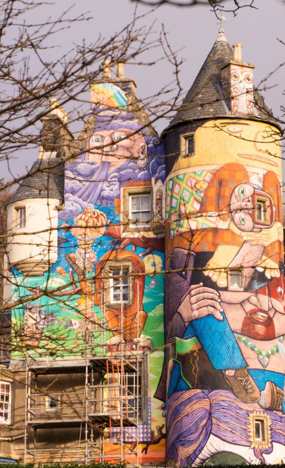 Explore Scotland's Coolest Graffiti Castle In The World