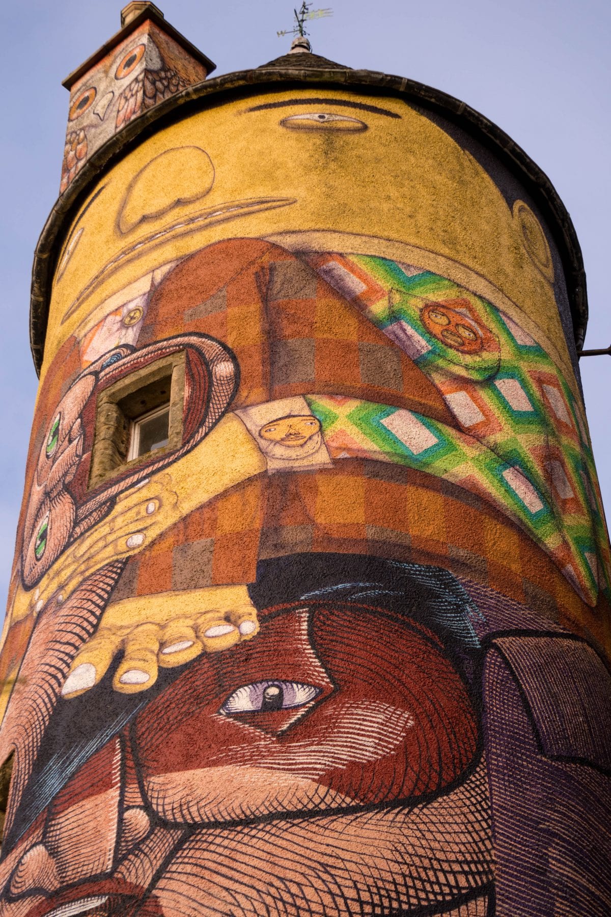 Explore Scotland's Coolest Graffiti Castle In The World